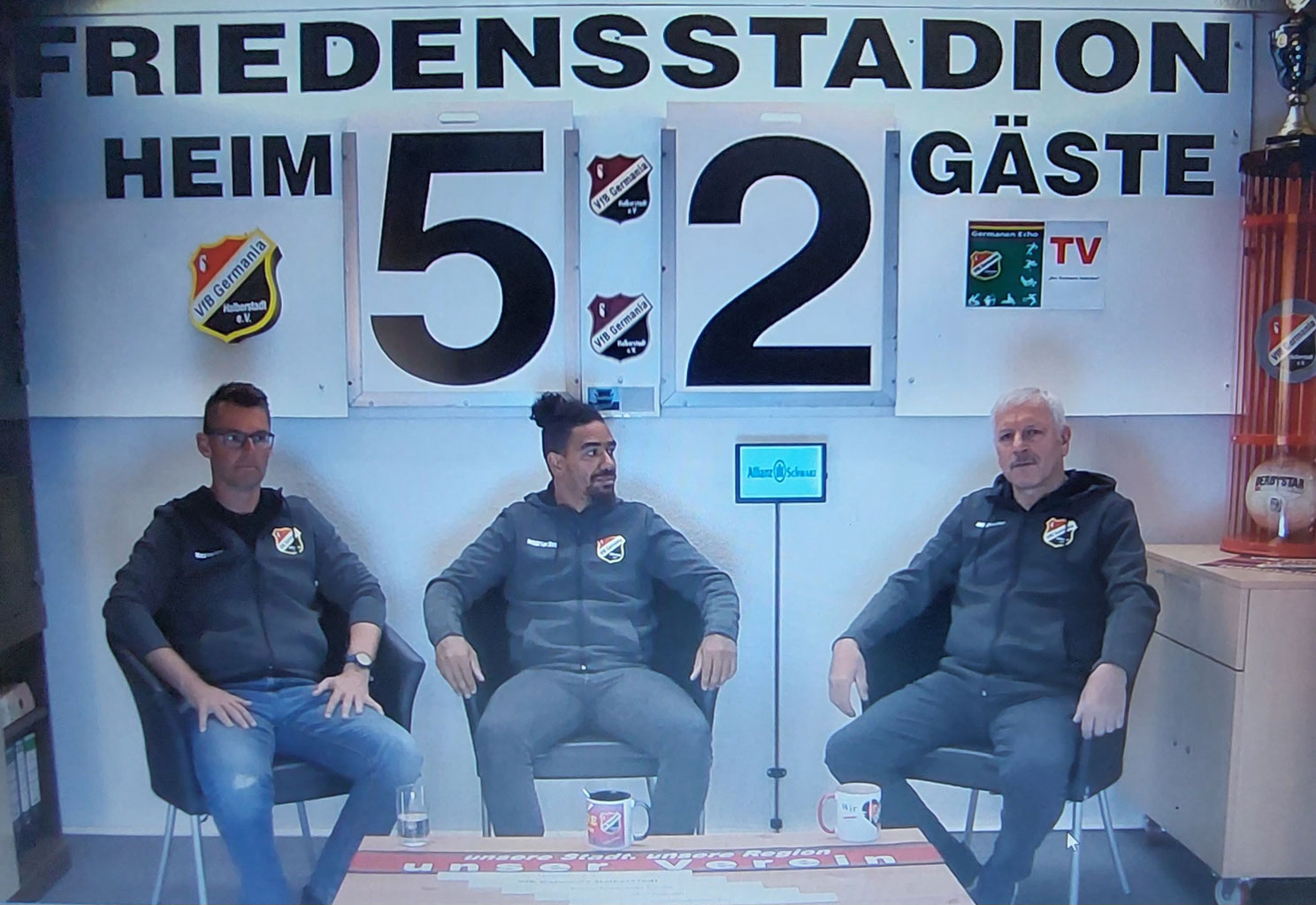 "Germanen Echo TV" :... das Germanen-Interview mit Manuel Rost und Marco Wagner - VfB Germania ...