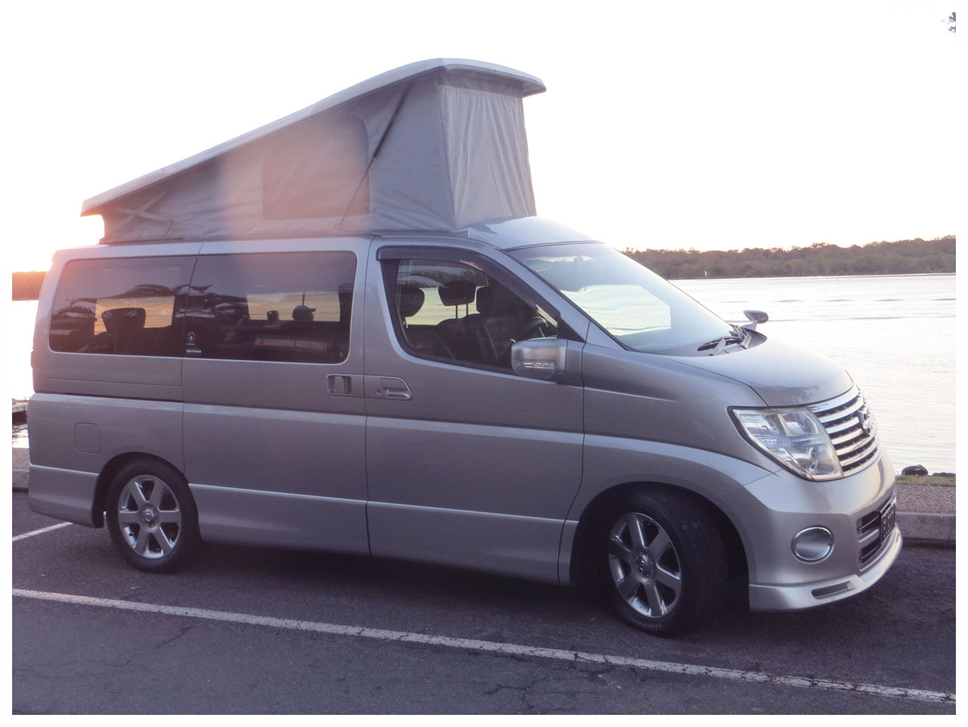 Nissan Elgrand elevated roof conversions - Southern Spirt Campervans ...