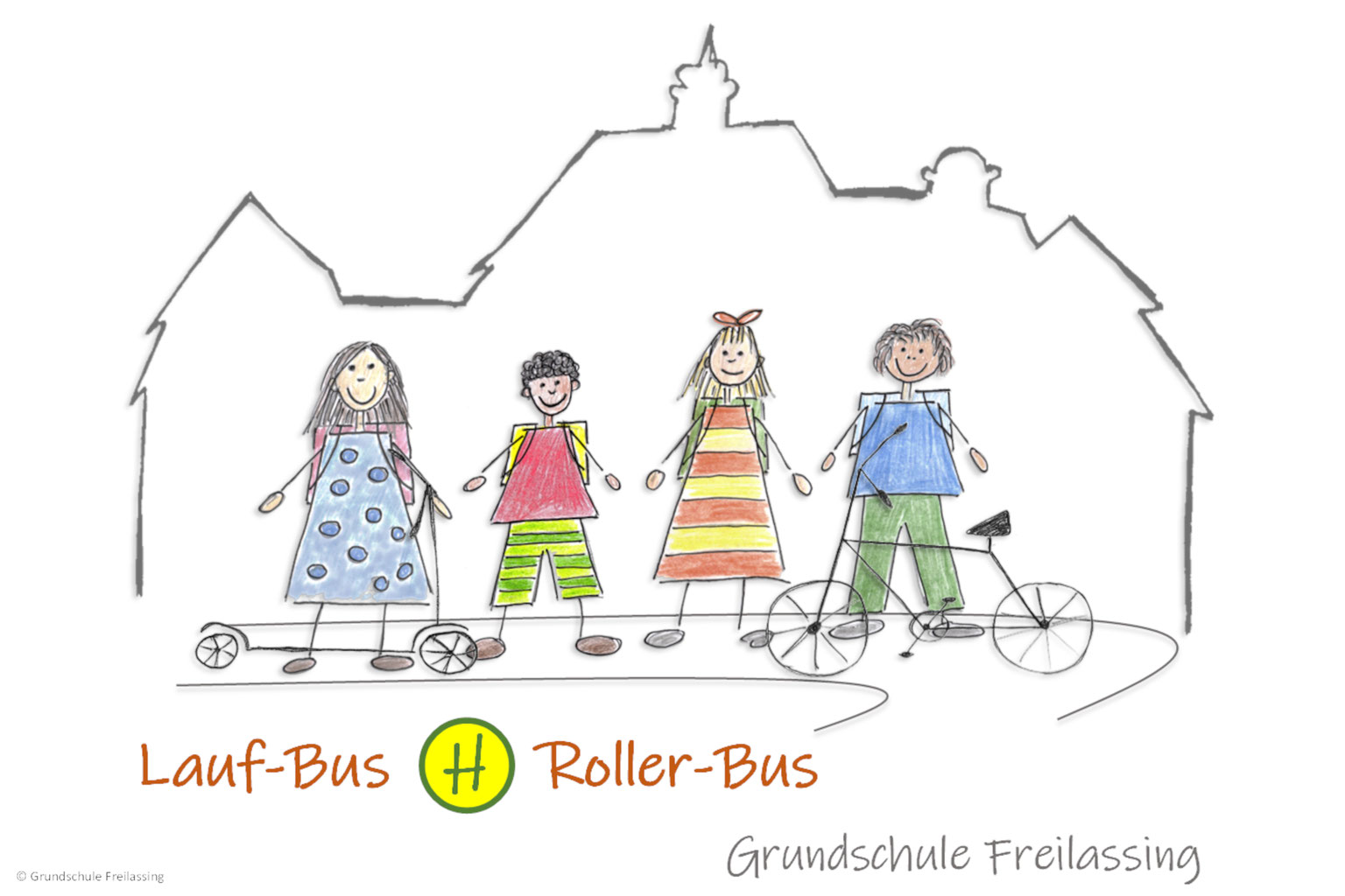 Roller-Bus und Lauf-Bus - Grundschule Freilassing