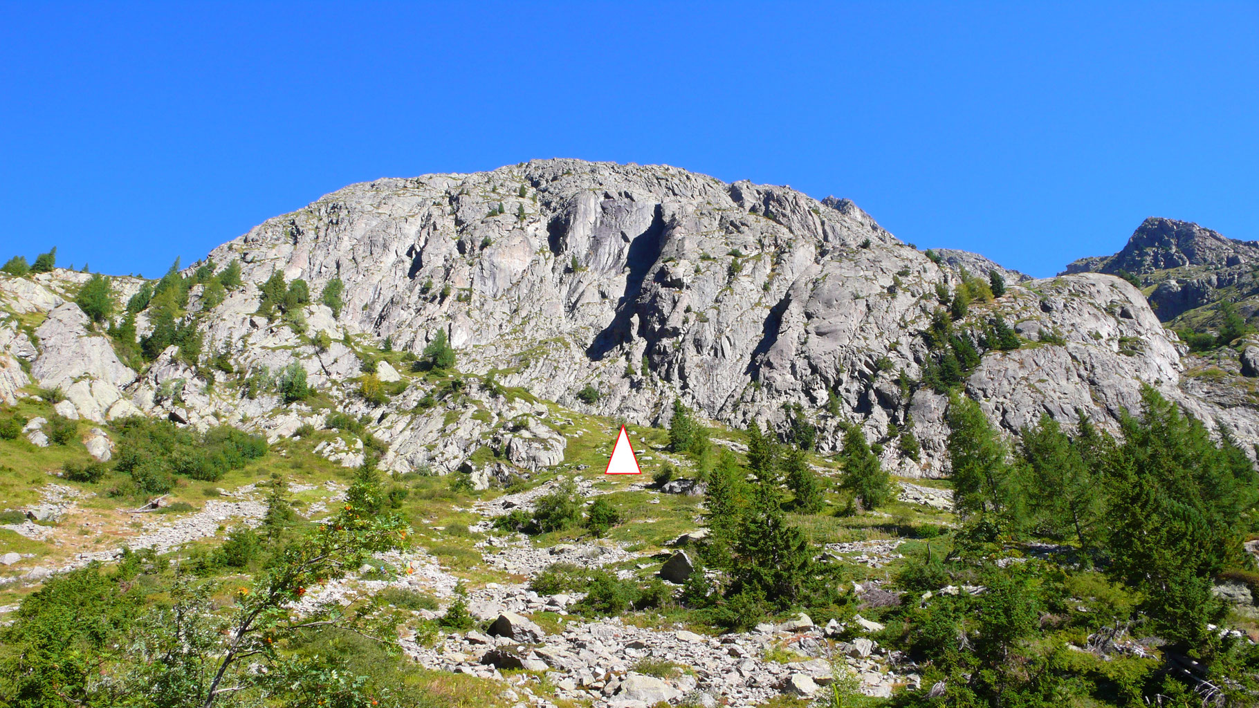 Monte Oreb S-Wand (ca. 2.100 m) - topoguide.de