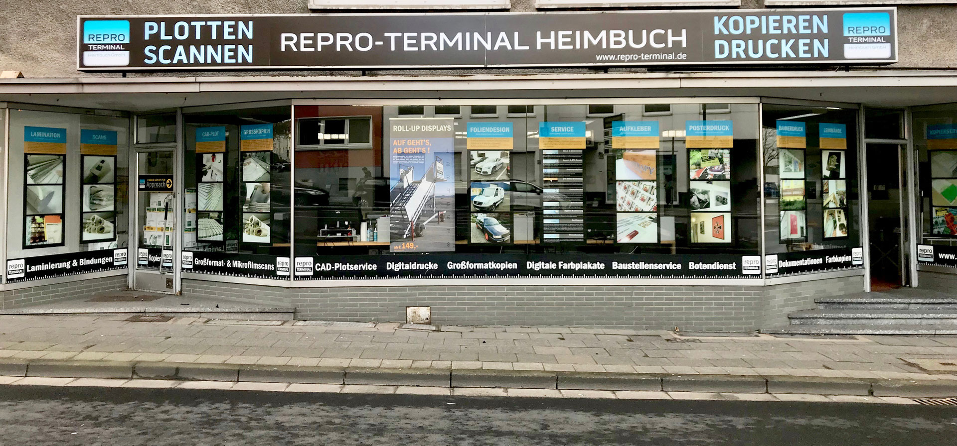 Das Unternehmen - REPRO-TERMINAL HEIMBUCH - scannen, digitalisieren ...