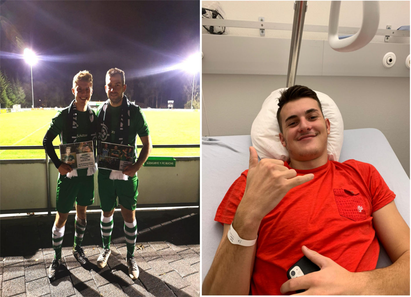 Abschied und "guati Besserig" - Hopp Buchs