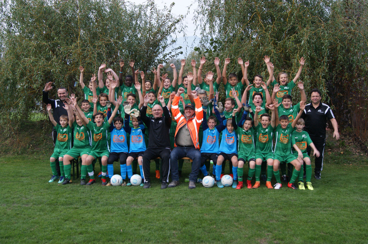 Neue Dress für die D Junioren - Hopp Buchs