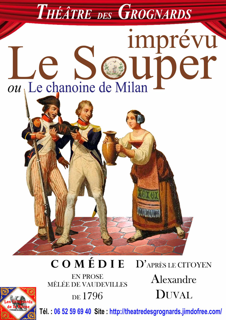Le Souper imprévu - theatre des grognards