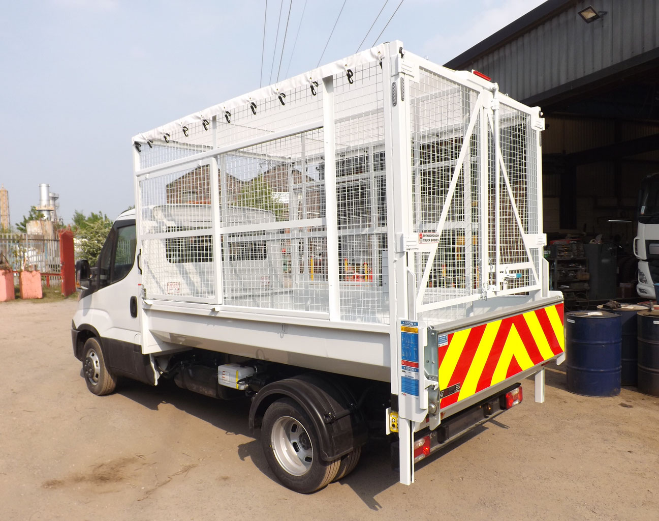 Caged Tippers - Spenborough Engineering| Tippers| Tipper Bodies| Drop ...