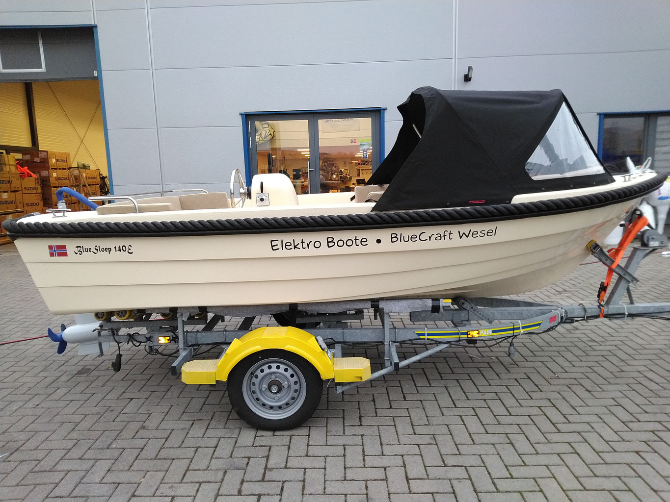 Blue Sloep Serie - Sloep, Sloepen, Sportboote und Motoren in Wesel