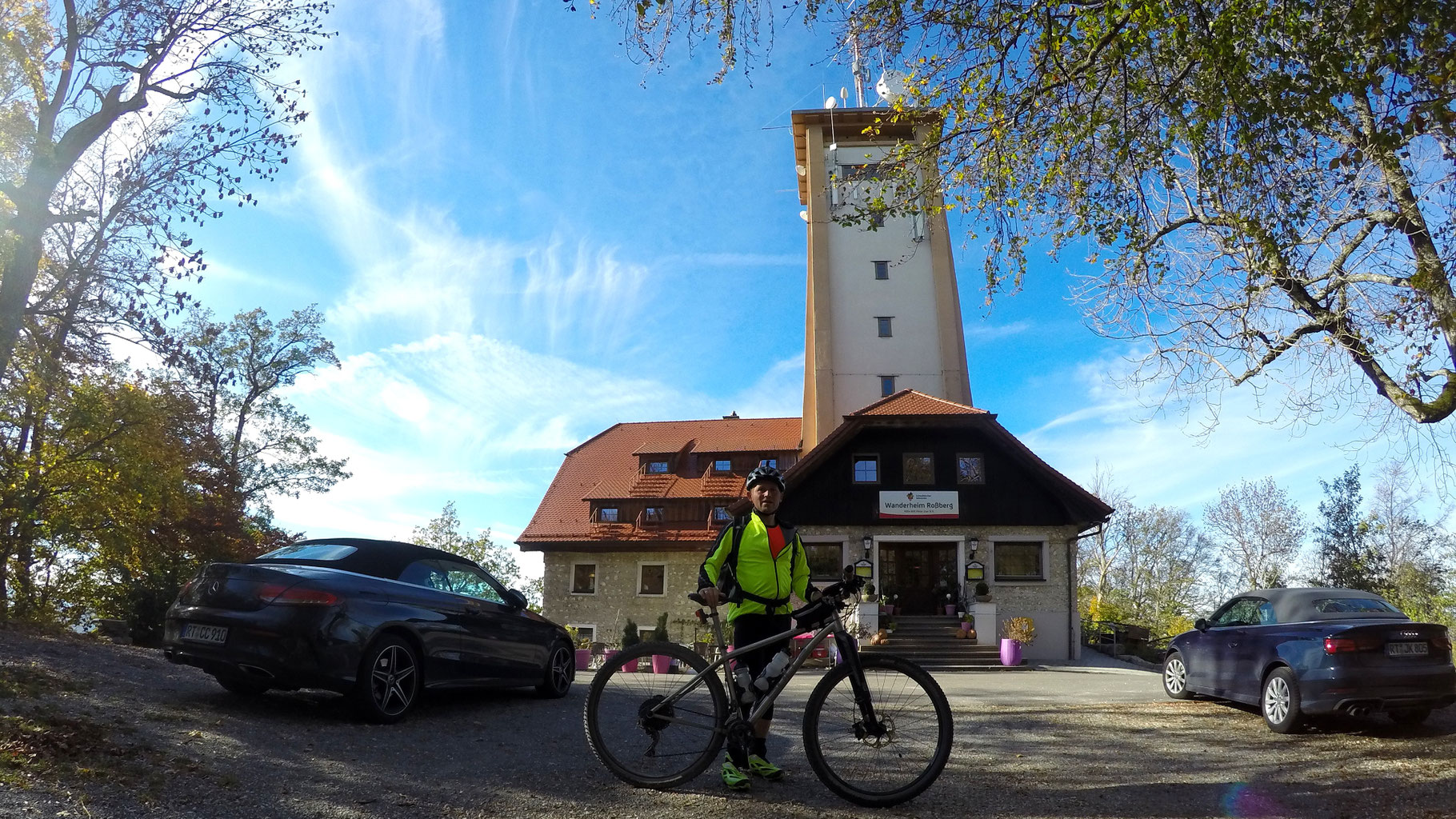 Radtour auf den Rossberg auf der Schwäbischen Alb - Der Trekkingradler