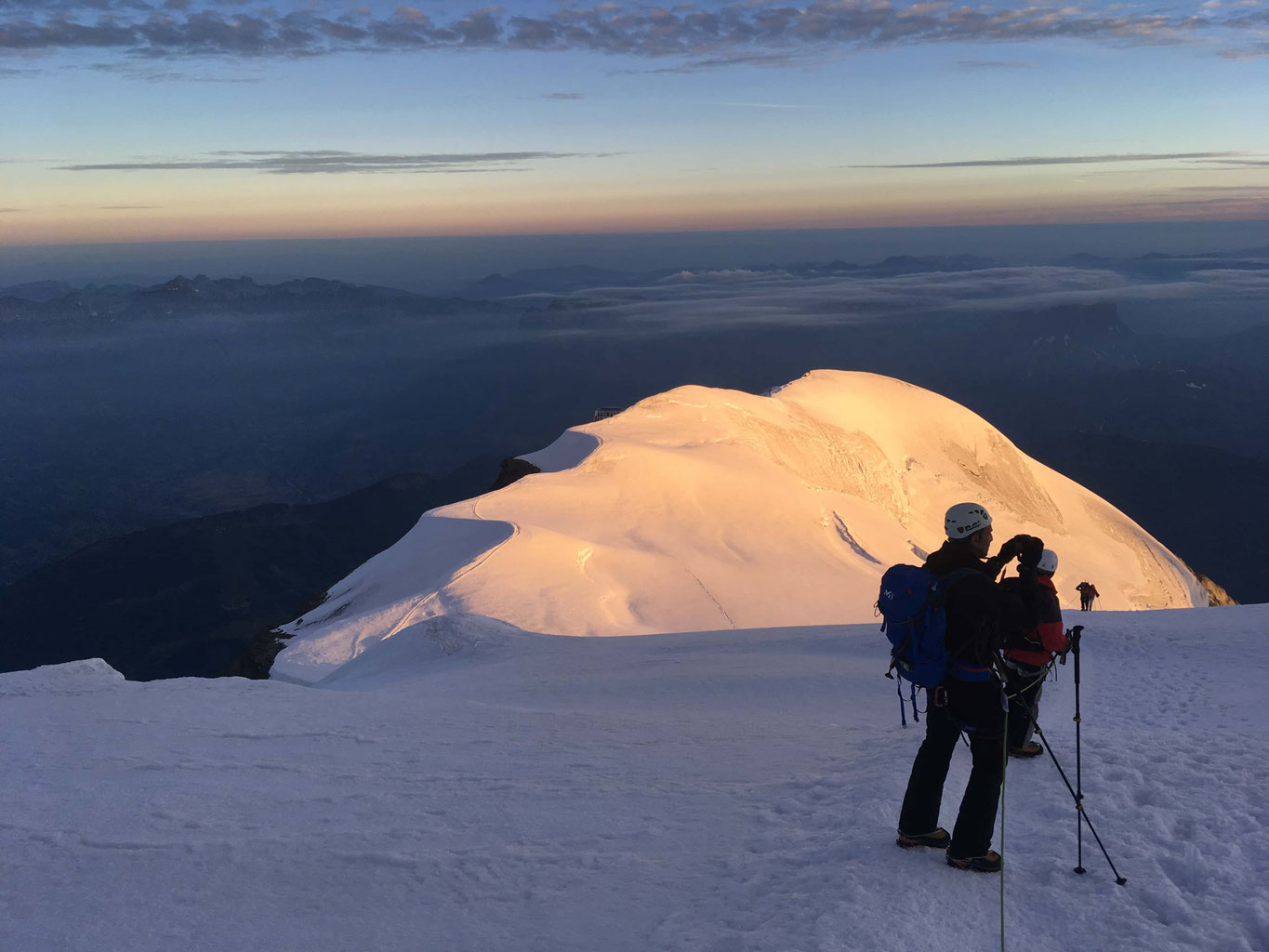 Un Mont Blanc parfait - Shams Guide de haute montagne