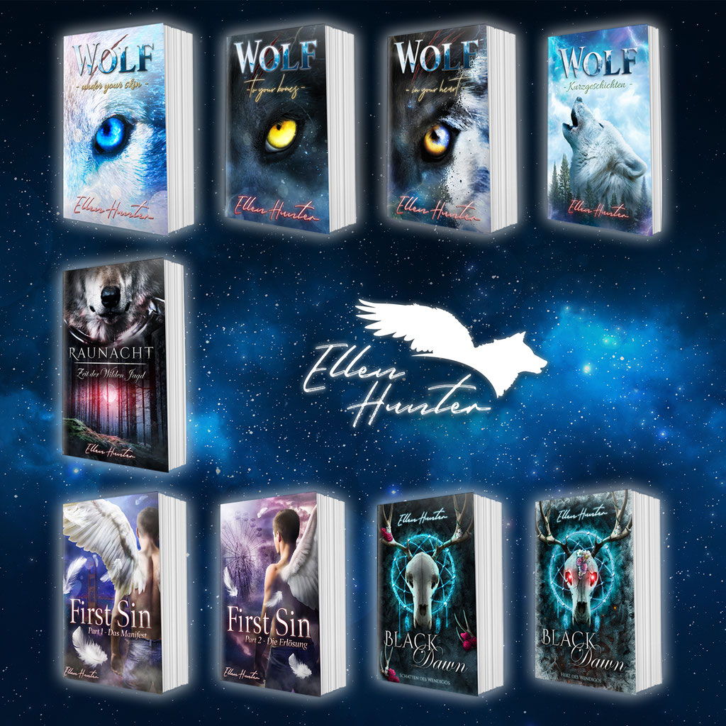 Shop - Ellen Hunter - Young Adult / Romantik / Fantasy Autorin