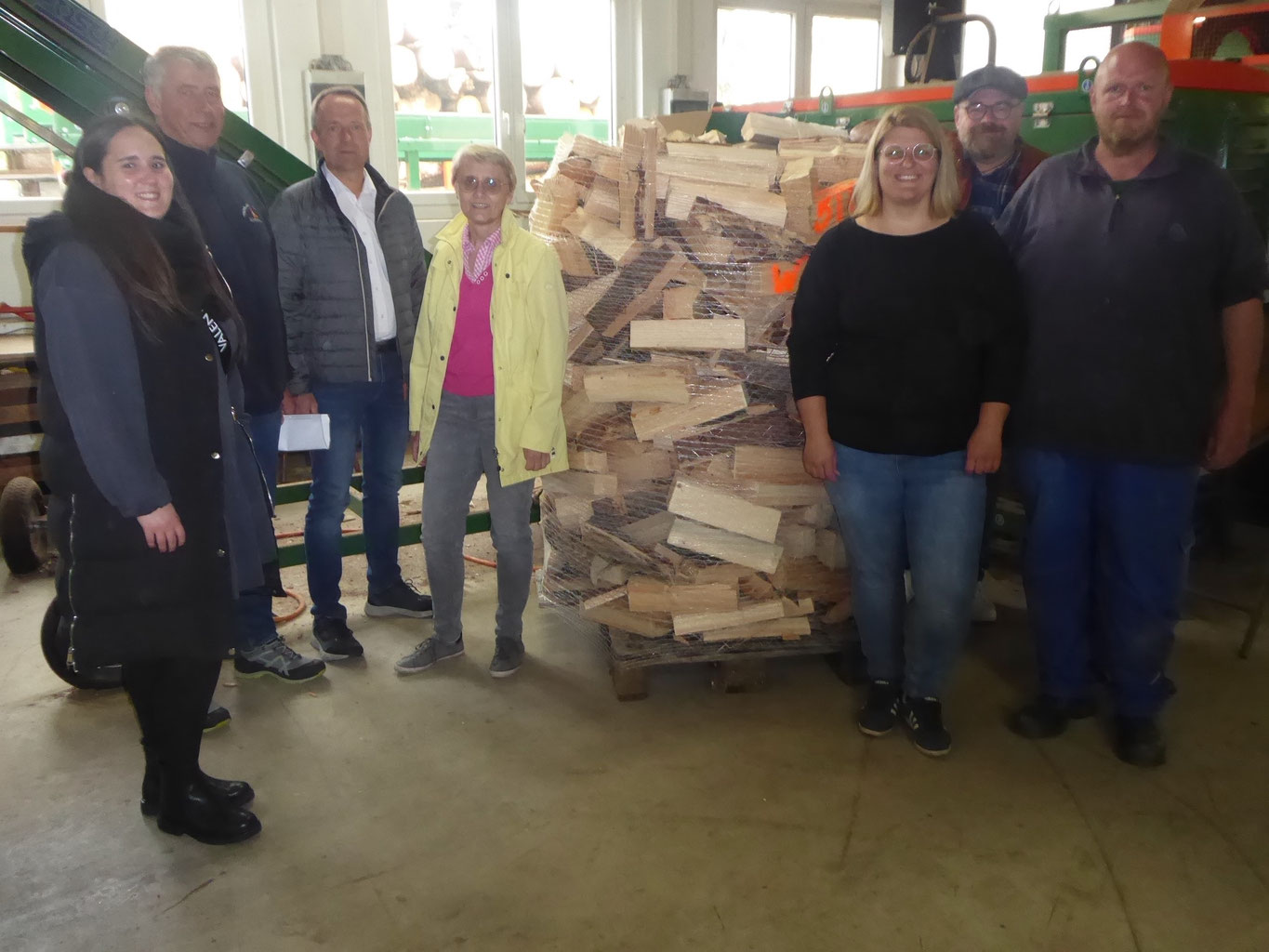 CSU Schönwald zu Besuch bei uns - Brennholzhandel Jochen Döhla, 95173 ...