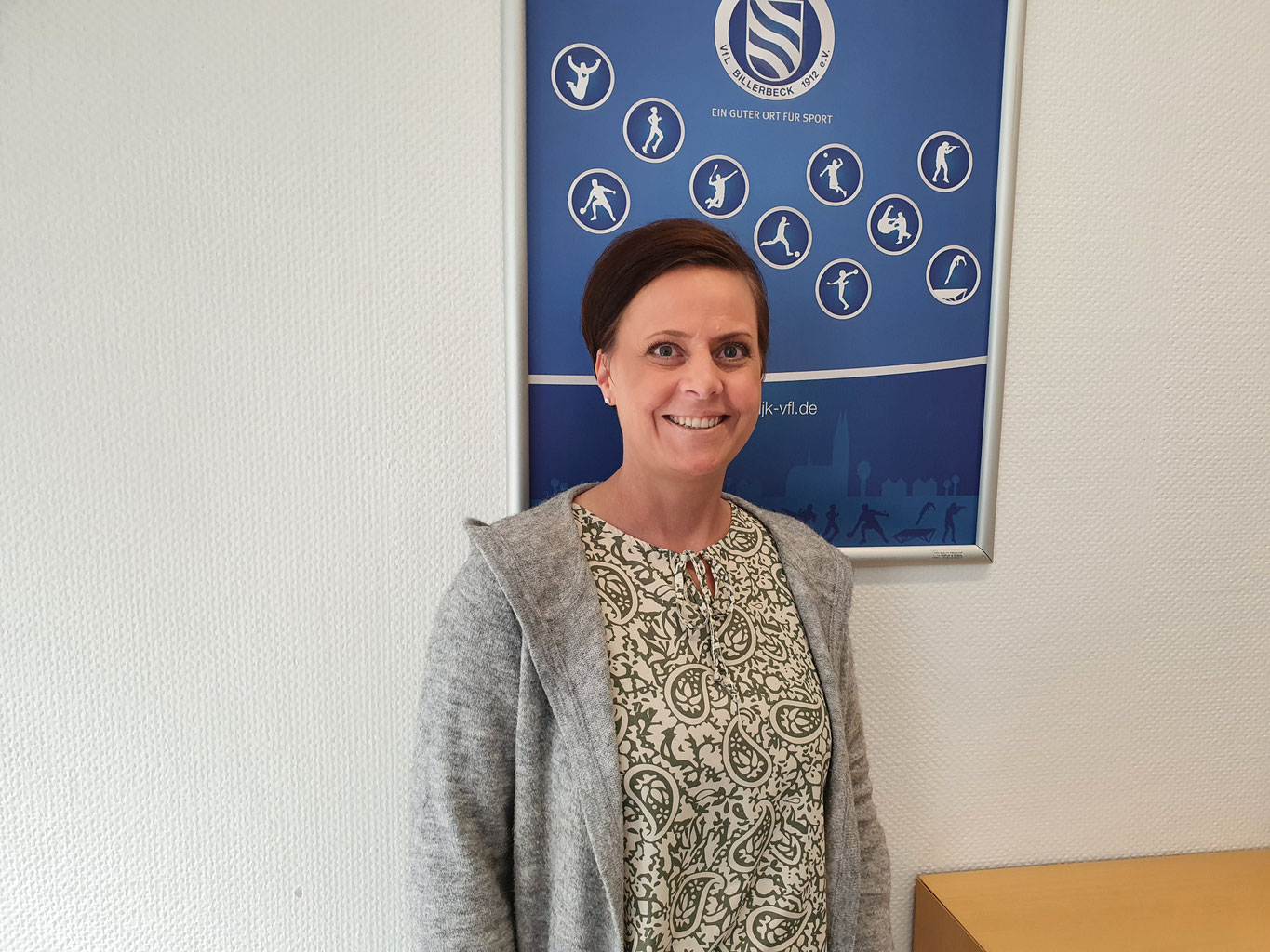 Das Team in der Geschäftsstelle - DJK-VfL Billerbeck