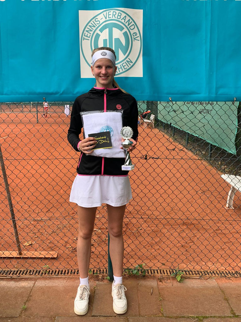 Neele ist Vize-Verbandsmeisterin 2020 - TC Eintracht Duisburg e.V.!