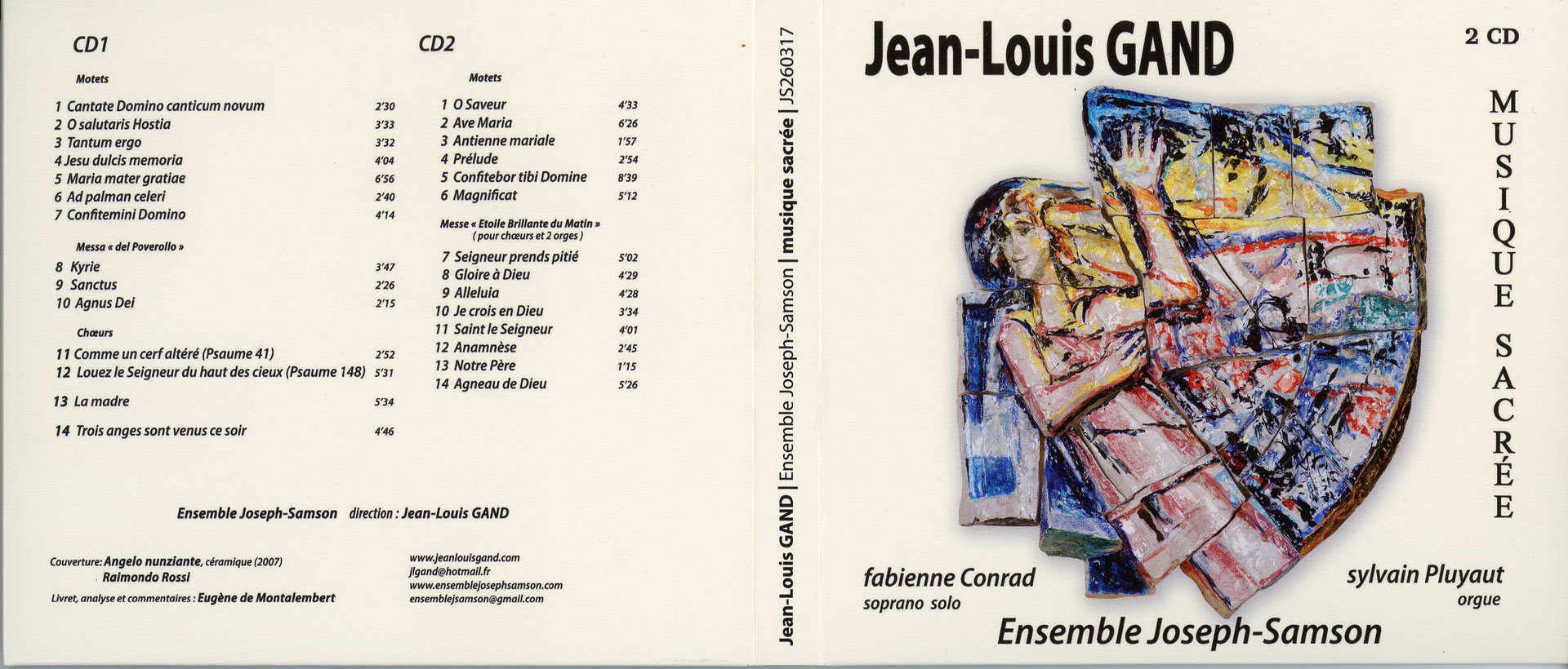 Audio/CD - Ensemble Joseph Samson - Site officiel