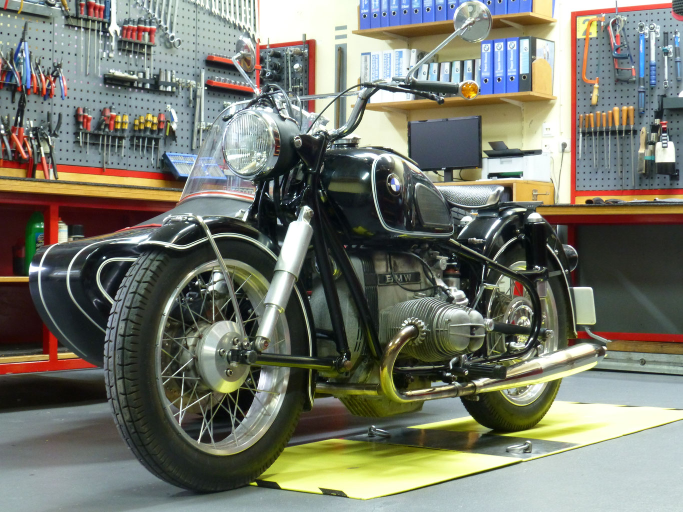 BMW R50/1000ccm Gespann von Wilhelm - BMW Motorradtechnik Collmann
