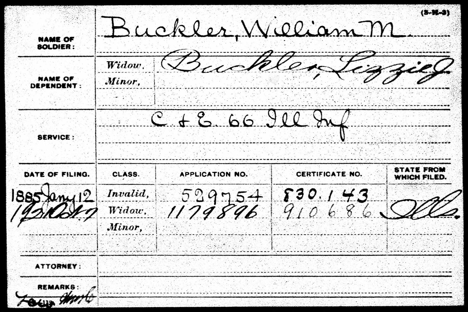 William M Buckler - evagray2