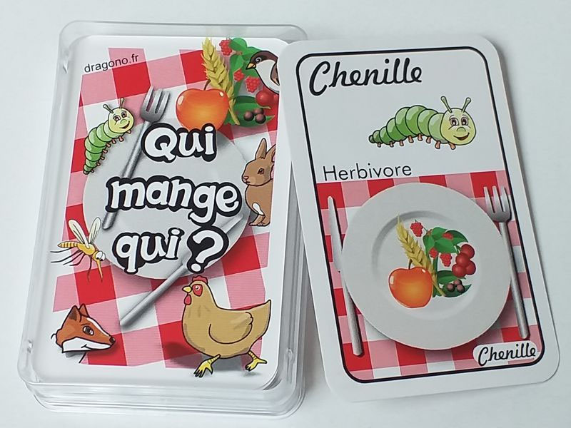 JEU de CARTES à imprimer sur la Chaîne alimentaire éducatif et amusant ...