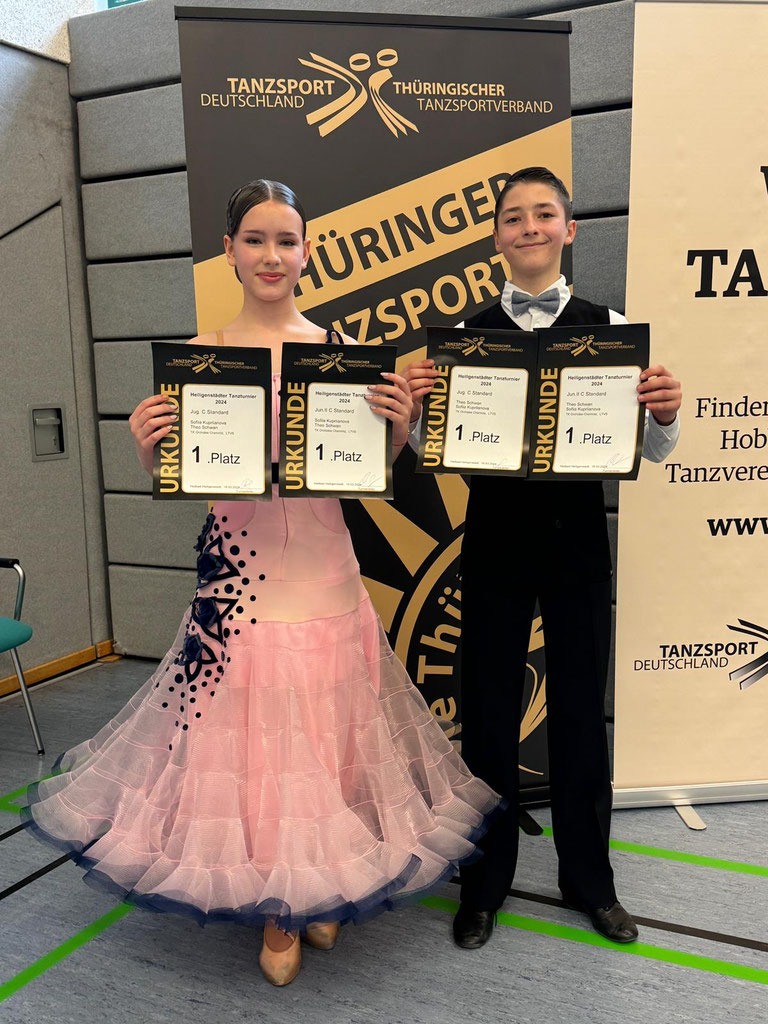 Erfolge im Eichsfeld & in Berlin - Tanzklub "Orchidee" Chemnitz e.V.