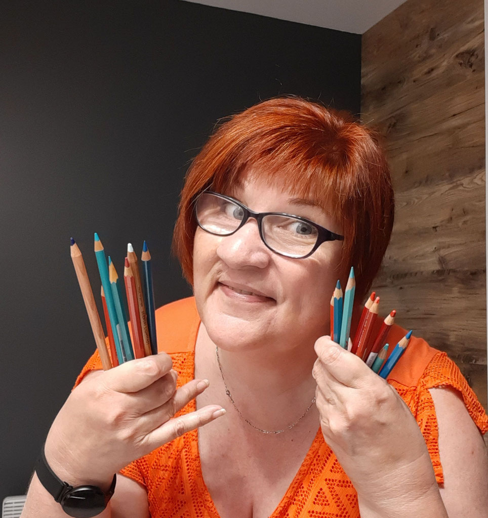 Manon LeClerc Artiste aux crayons de couleur - Manon LeClerc Artiste ...