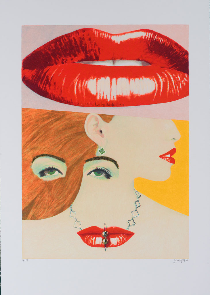 Lim. Editions 2012-2018 - James Gill: Pop Art - James Francis Gill