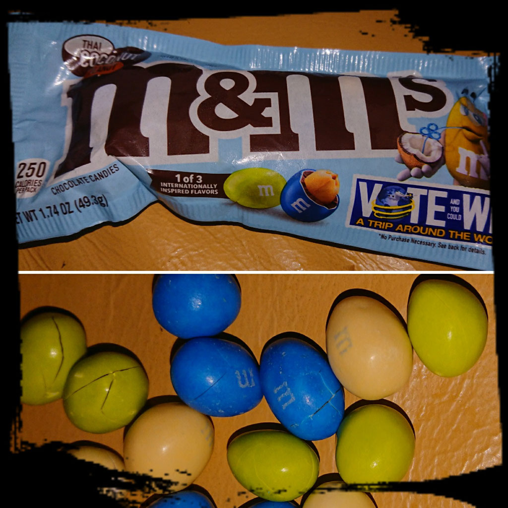 M&M's Thai Coconut Peanut - zuckerwelt im test