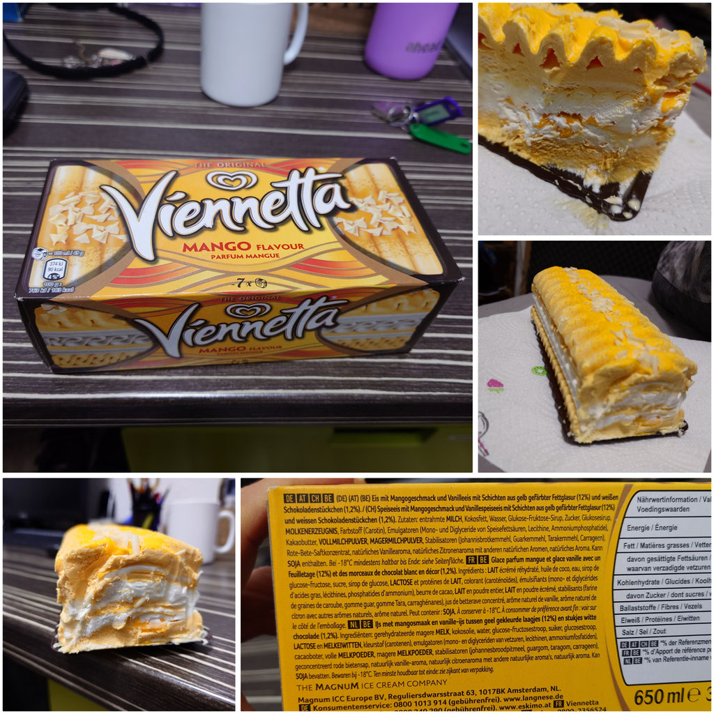 Langnese Viennetta Mango - zuckerwelt im test