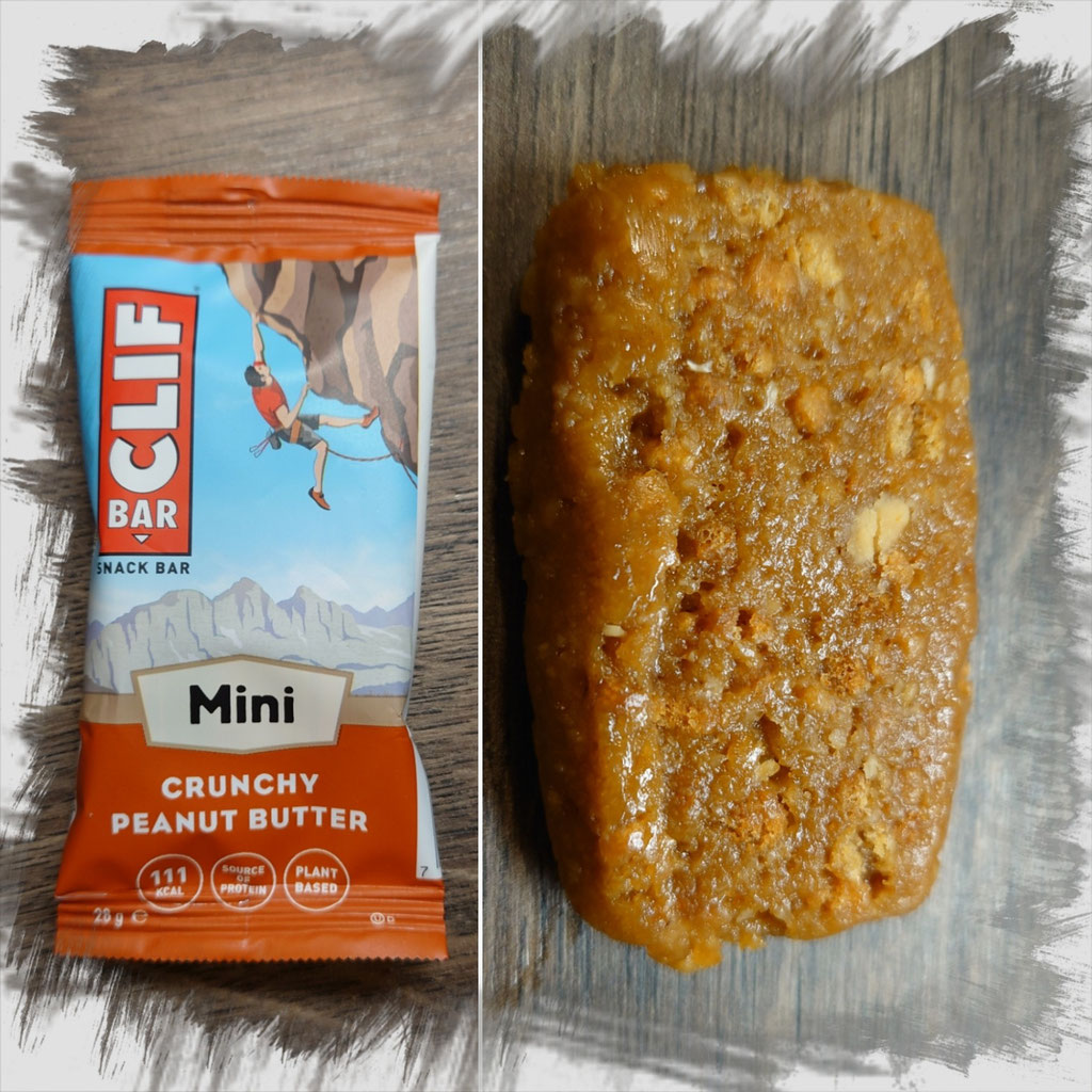 Clif bar mini crunchy peanut butter - zuckerwelt im test