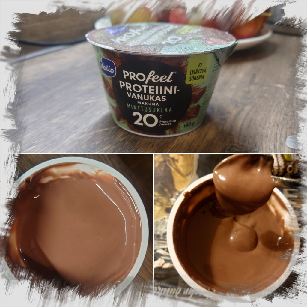 Valio PROfeel Proteinpudding Minttusuklaa oder Vanilla & Meringue ...