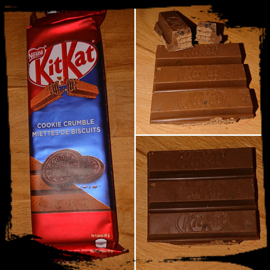 Kitkat Cookie Crumble - zuckerwelt im test