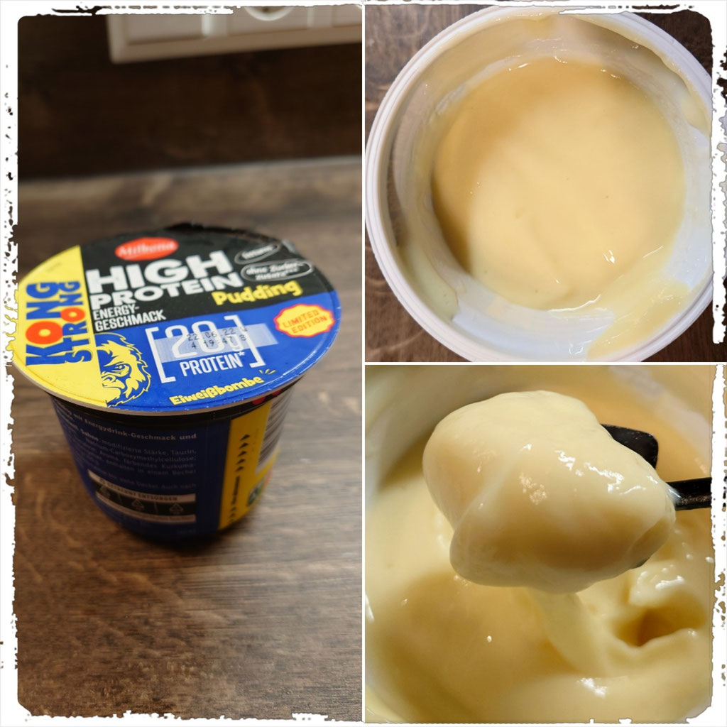 Milbona High Protein-Pudding Chewy Louie & Kong Strong - zuckerwelt im test