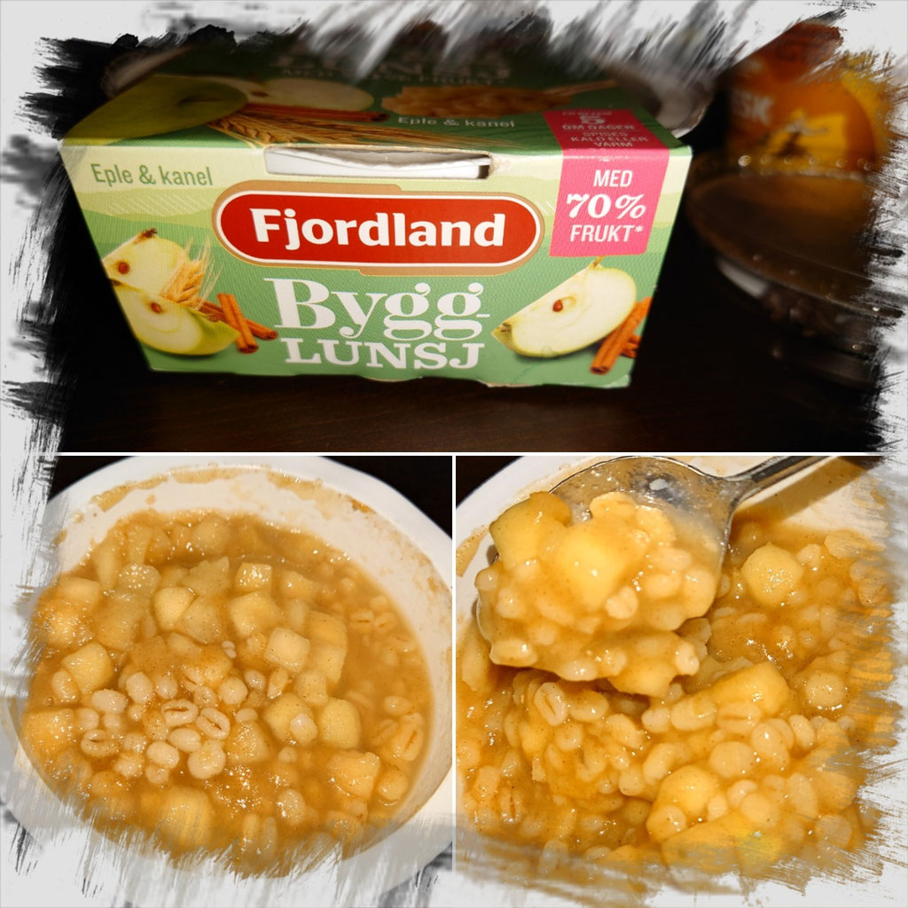 Fjordland Bygg Lunsj Eple & Kanel oder Mango & Eple - zuckerwelt im test