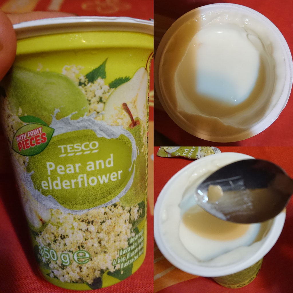 Tesco: Pear and elderflower - zuckerwelt im test