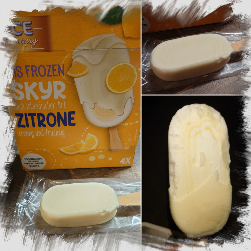 Ice Fantasy Eis Frozen Skyr Zitrone - zuckerwelt im test