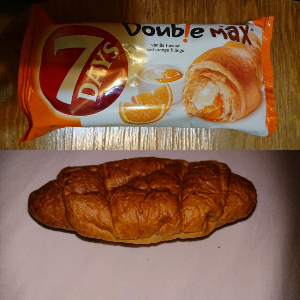 7 Days Croissant Orange-Vanille - zuckerwelt im test