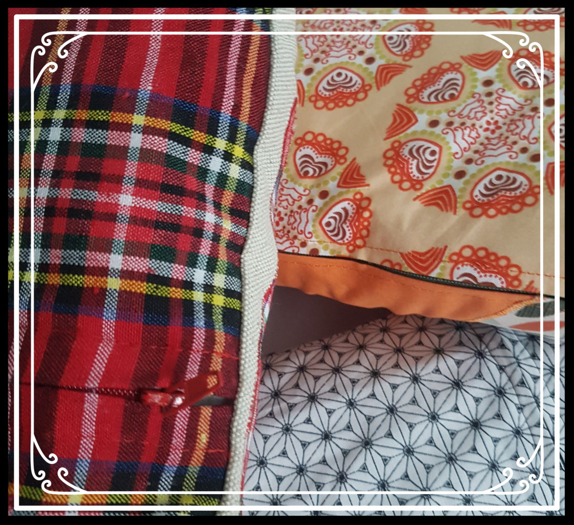 COUSSINS modèles en "appliqué" - Site de duranddeco