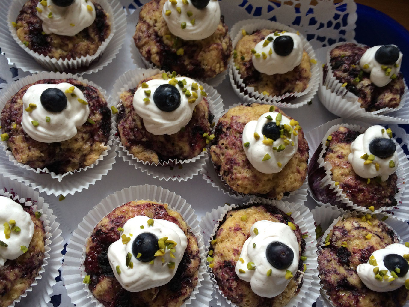 Beerenmuffins - Veggie Reggie - Hasenherzchen kocht vegan!