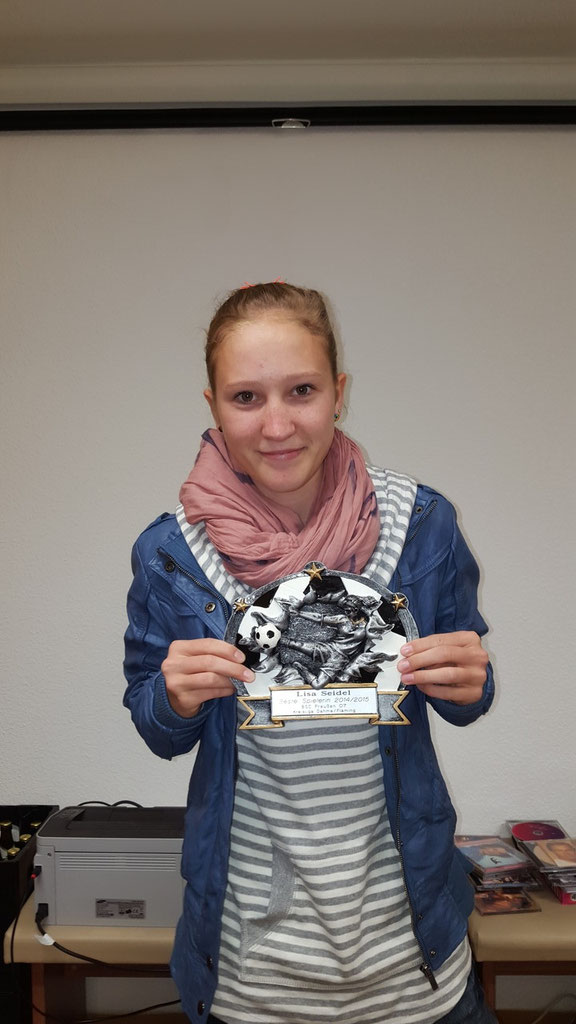 Lisa Seidel zur besten Spielerin der Kreisliga gewählt - Stadtrandtöchter