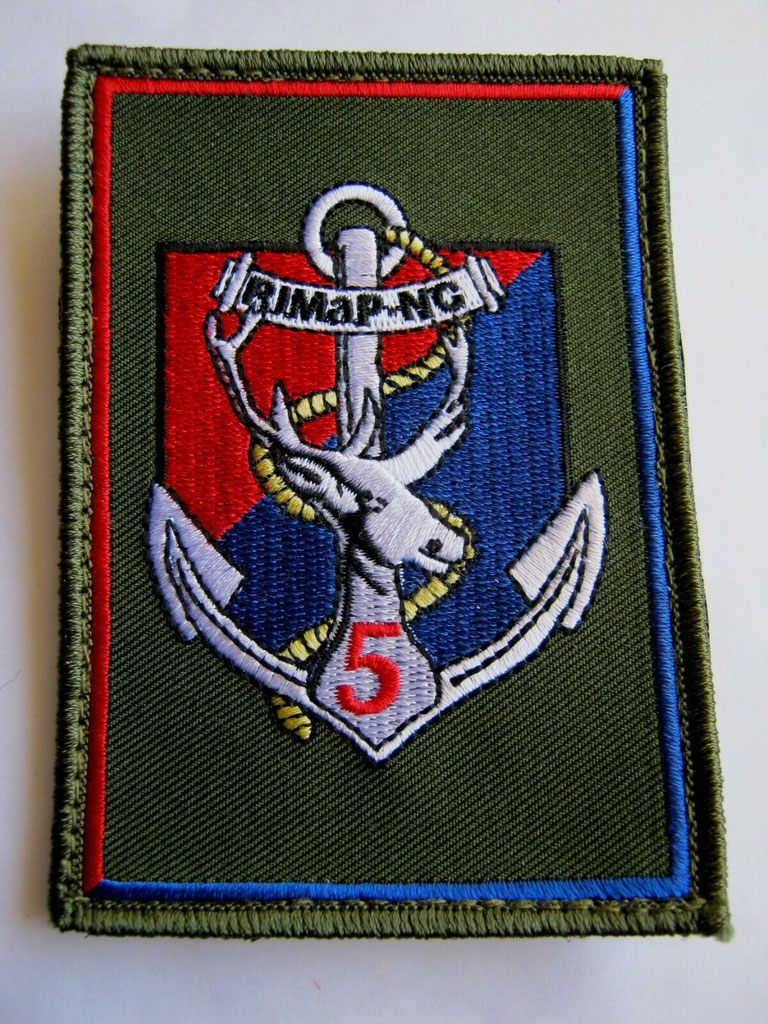 Rimap-P et Rimap-NC - écussons coins zippos des Troupes de Marine