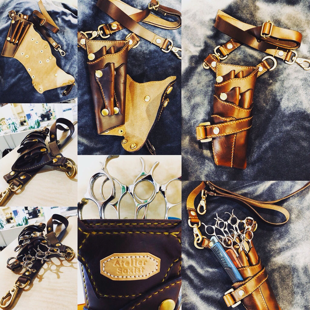 Anson Hair Scissors Case - Atelier Saxist