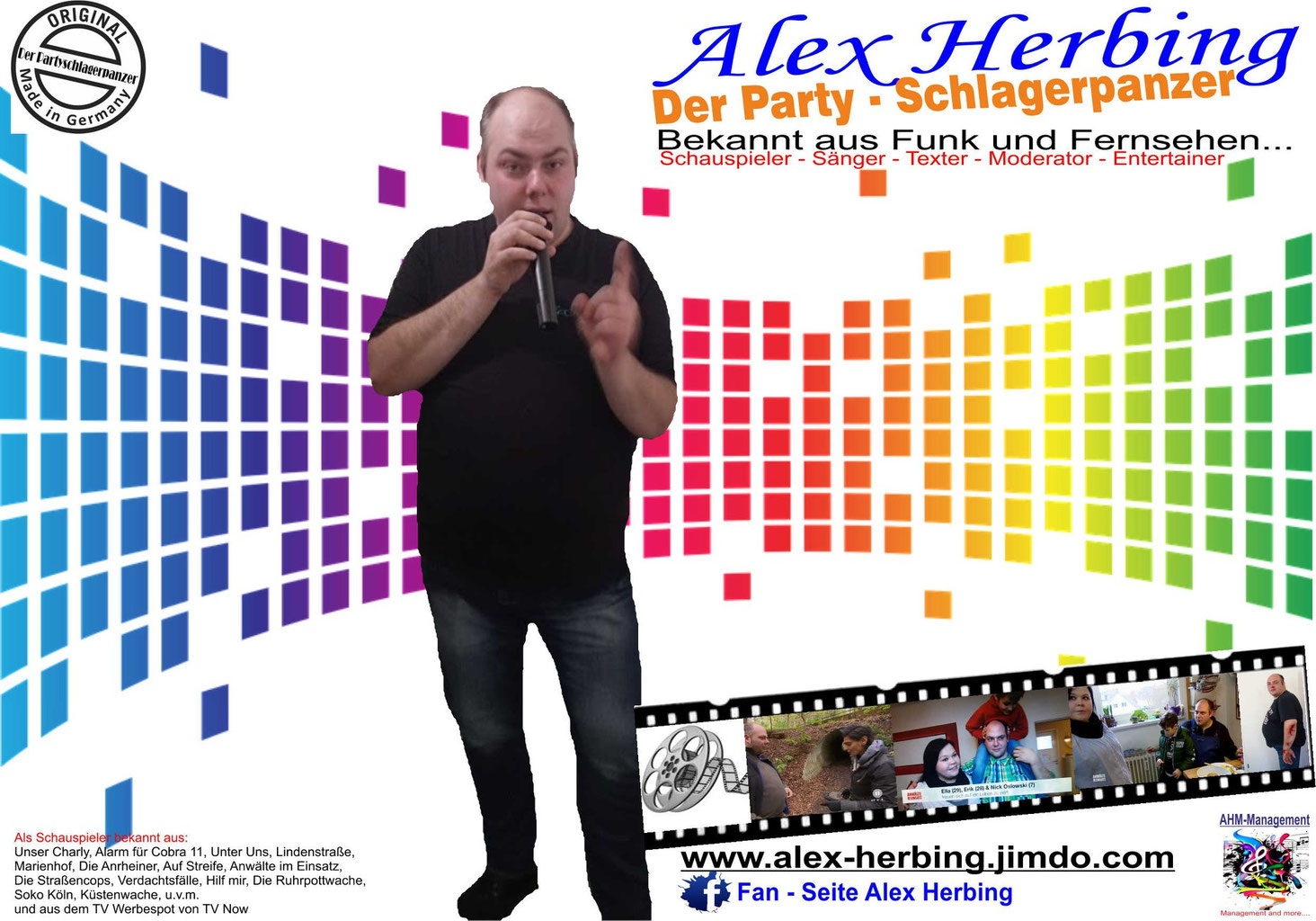 Biographie - fanclub.alex.herbings Webseite!