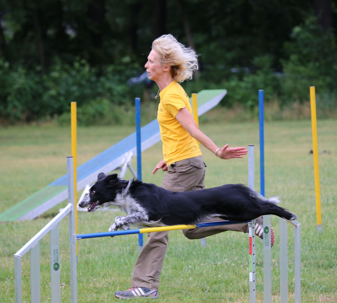 unsere Agility Teilnehmerin im Team Germany auf der IMCA 2017 - Elke ...