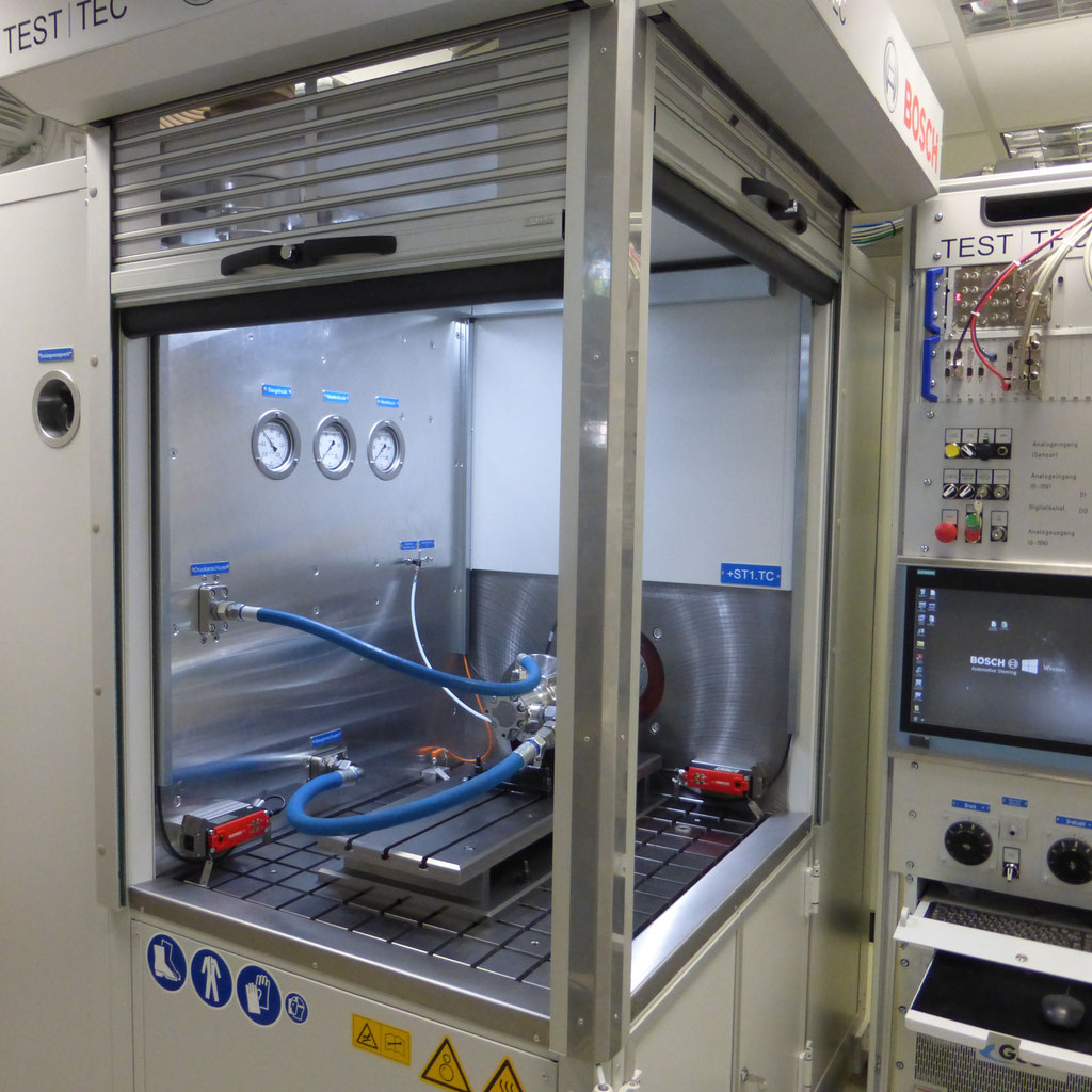Prüfstandtechnik und Bauteilerprobung - TESTTEC GmbH