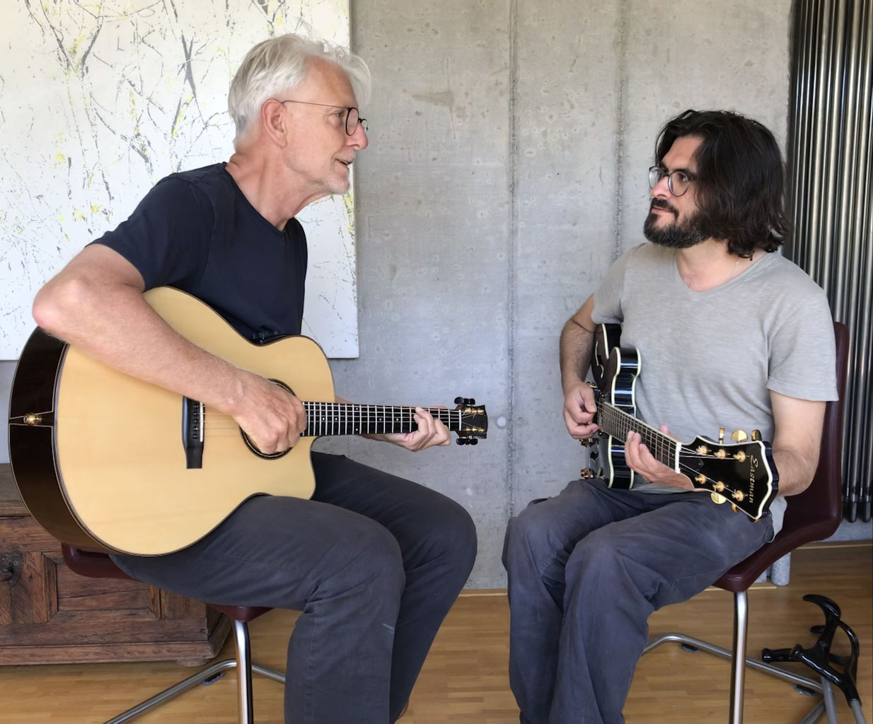 So, 24.07.- Bernd Huber und Guido Frangenberg - Der Pappelgarten
