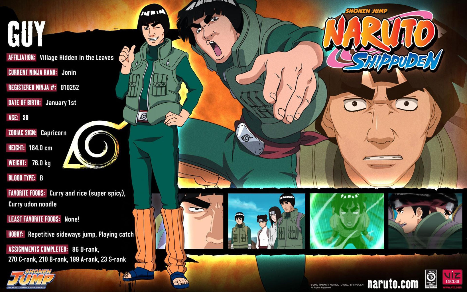 Gai Sensei - Mundo Naruto