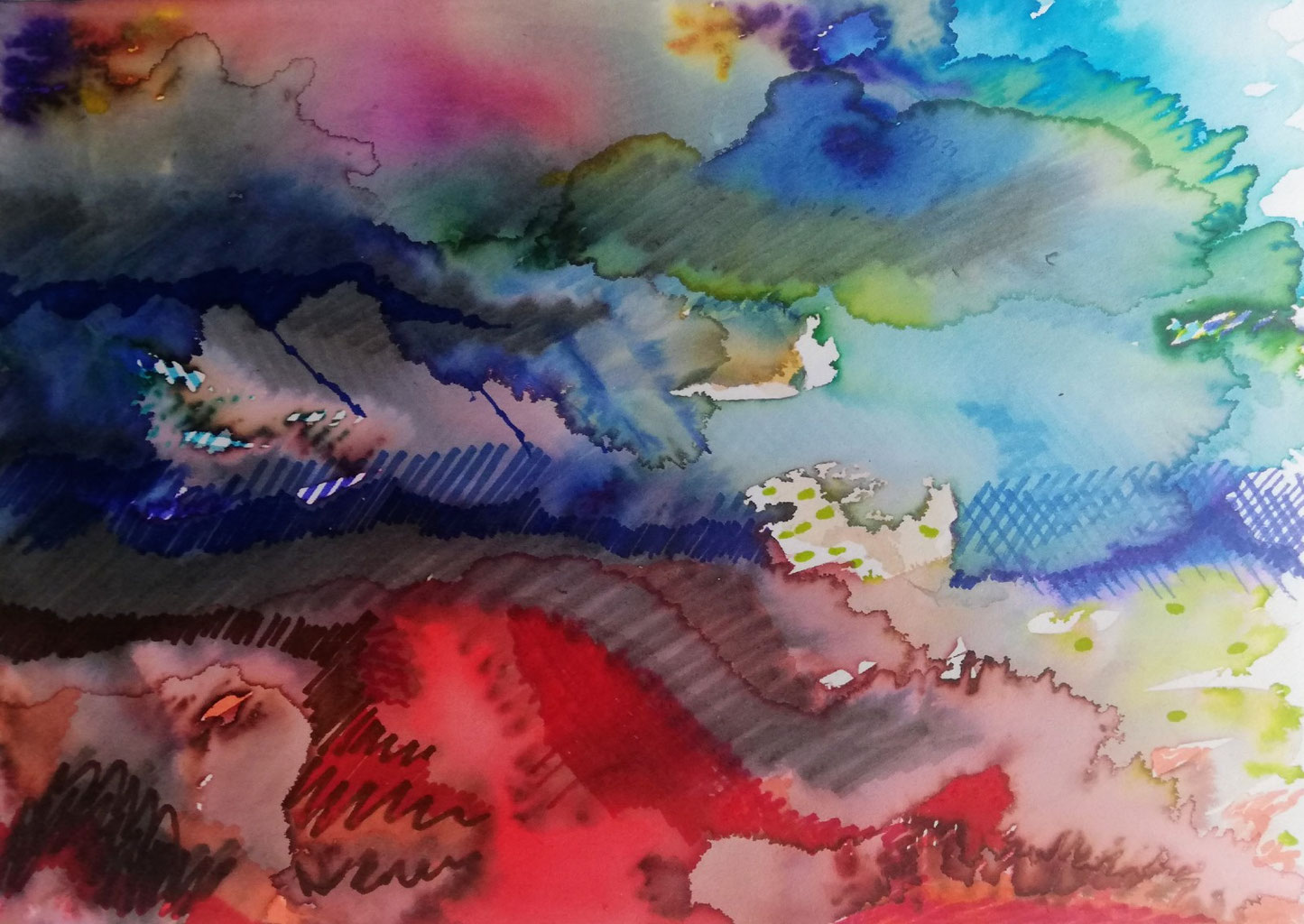 Andrea Rausch Malerei und Zeichnung 1. Harburger Kunstfest August 2021 ...