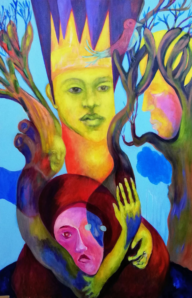 Andrea Rausch Malerei und Zeichnung 1. Harburger Kunstfest August 2021 ...