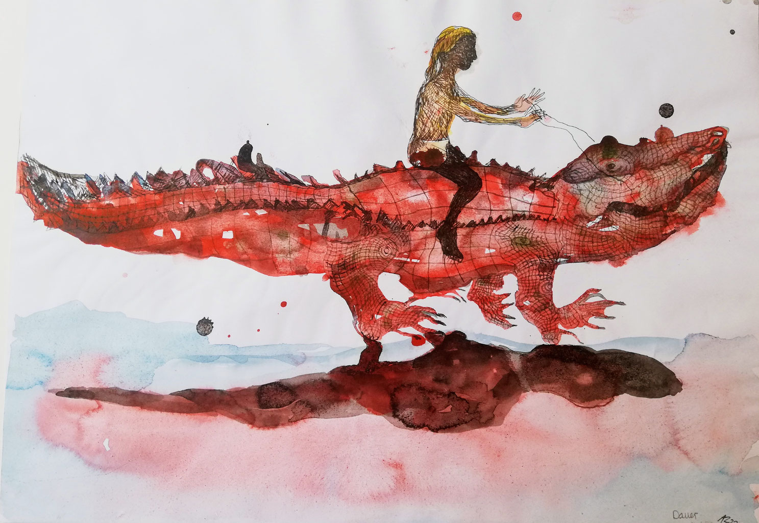 Andrea Rausch Malerei und Zeichnung 1. Harburger Kunstfest August 2021 ...