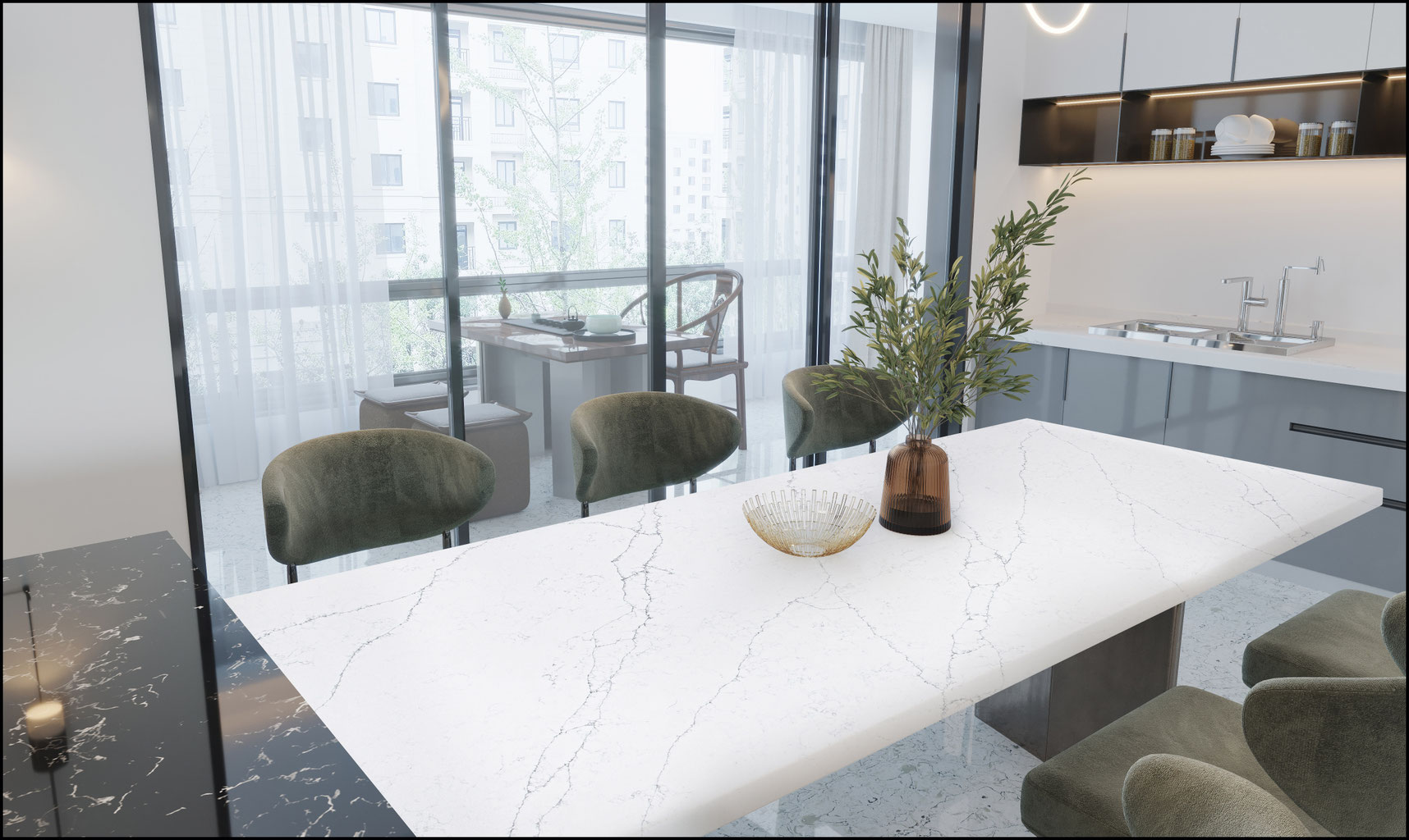 Quartz worktops by Brighton & Hove Kitchens - Brighton & Hove Kitchens ...