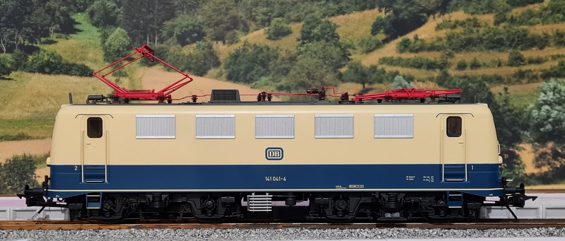 DB - Baureihe 141 041-4 / Epoche IV - Enkelsdorf - Modellbahnprojekt in ...