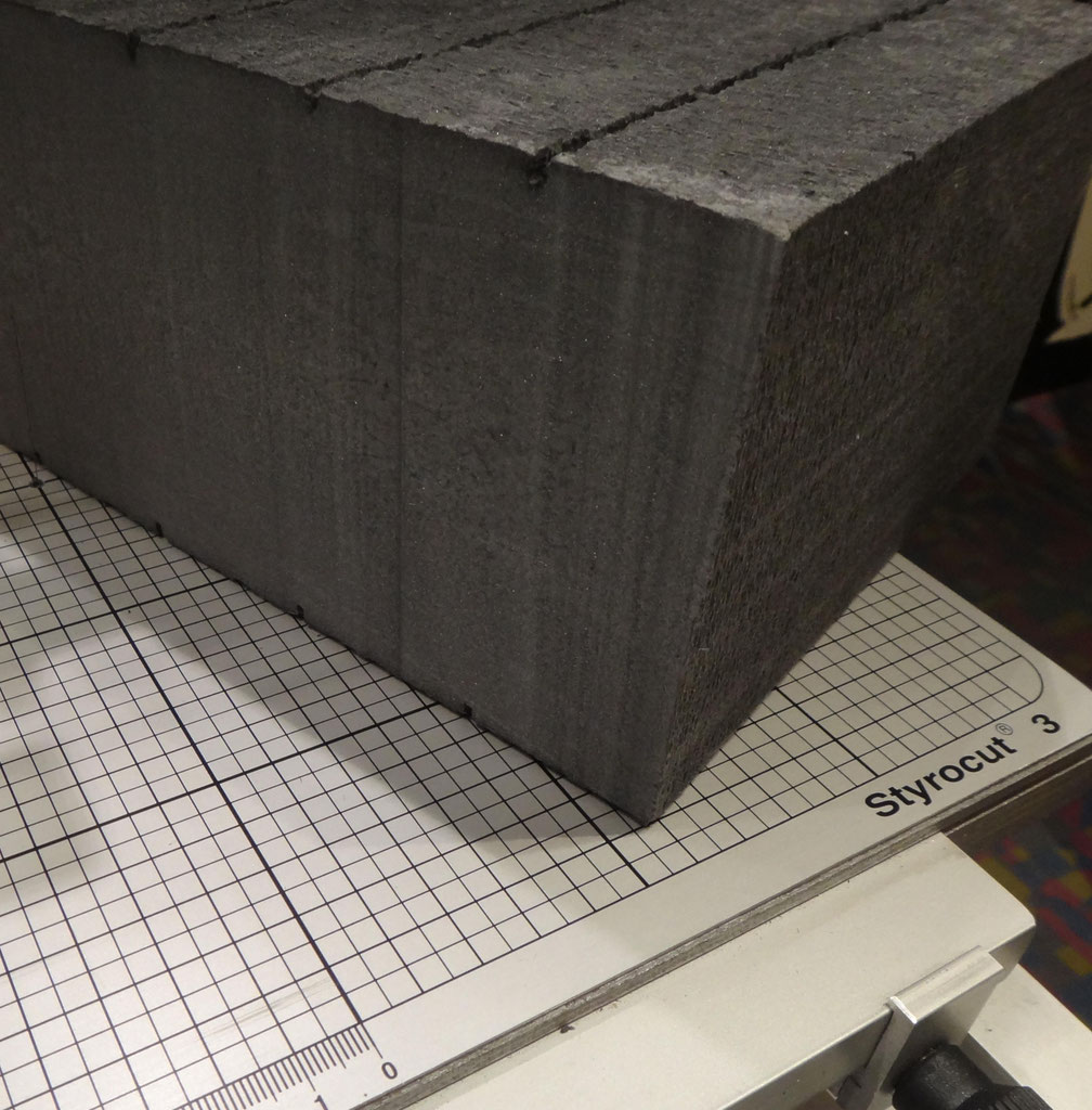 Styrofoam dark grey - Styrocut