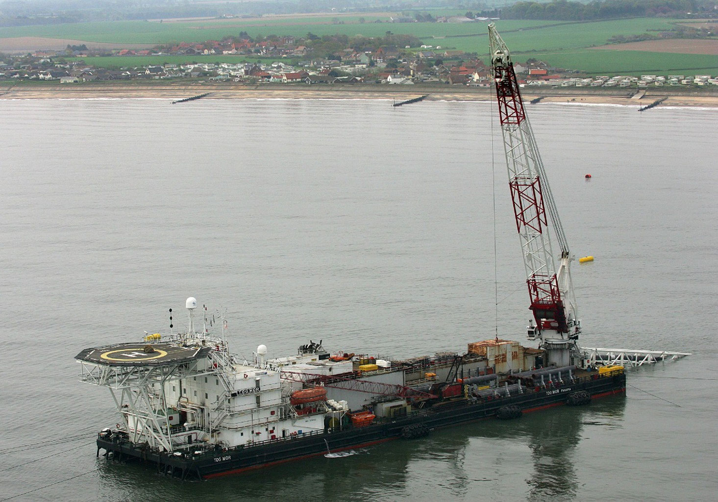 Tog Mor, Pipeline Verlegeschiff von Allseas - hochhaus-schiffsbetriebs Webseite!